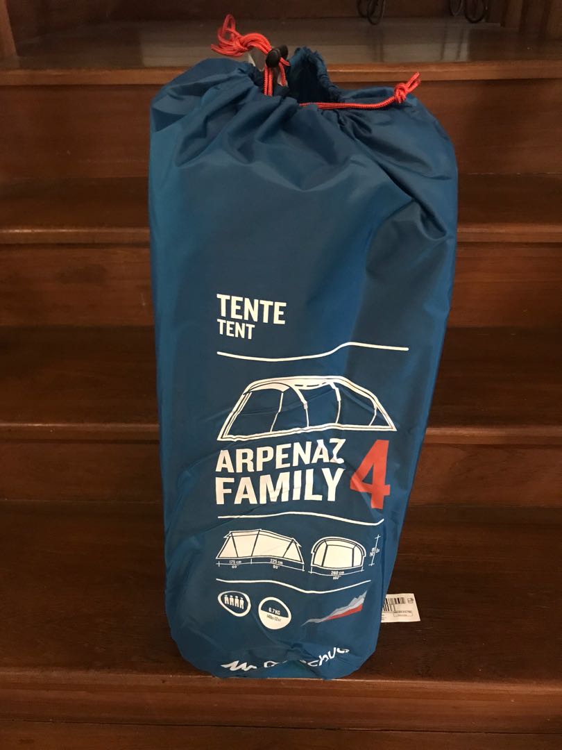 Hiking Quechua Arpenaz 4 Tent, Sports Equipment, Hiking & Camping on ...