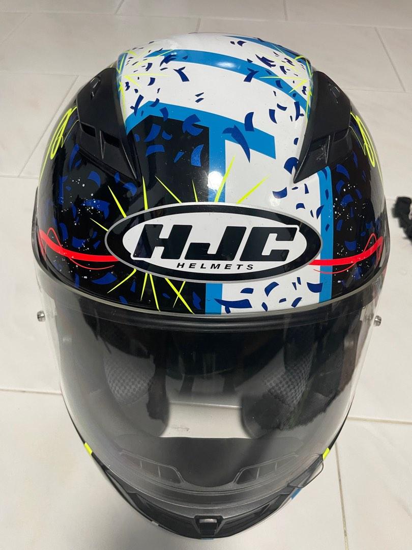 HJC full face helmet, Motorcycles, Motorcycle Apparel on Carousell