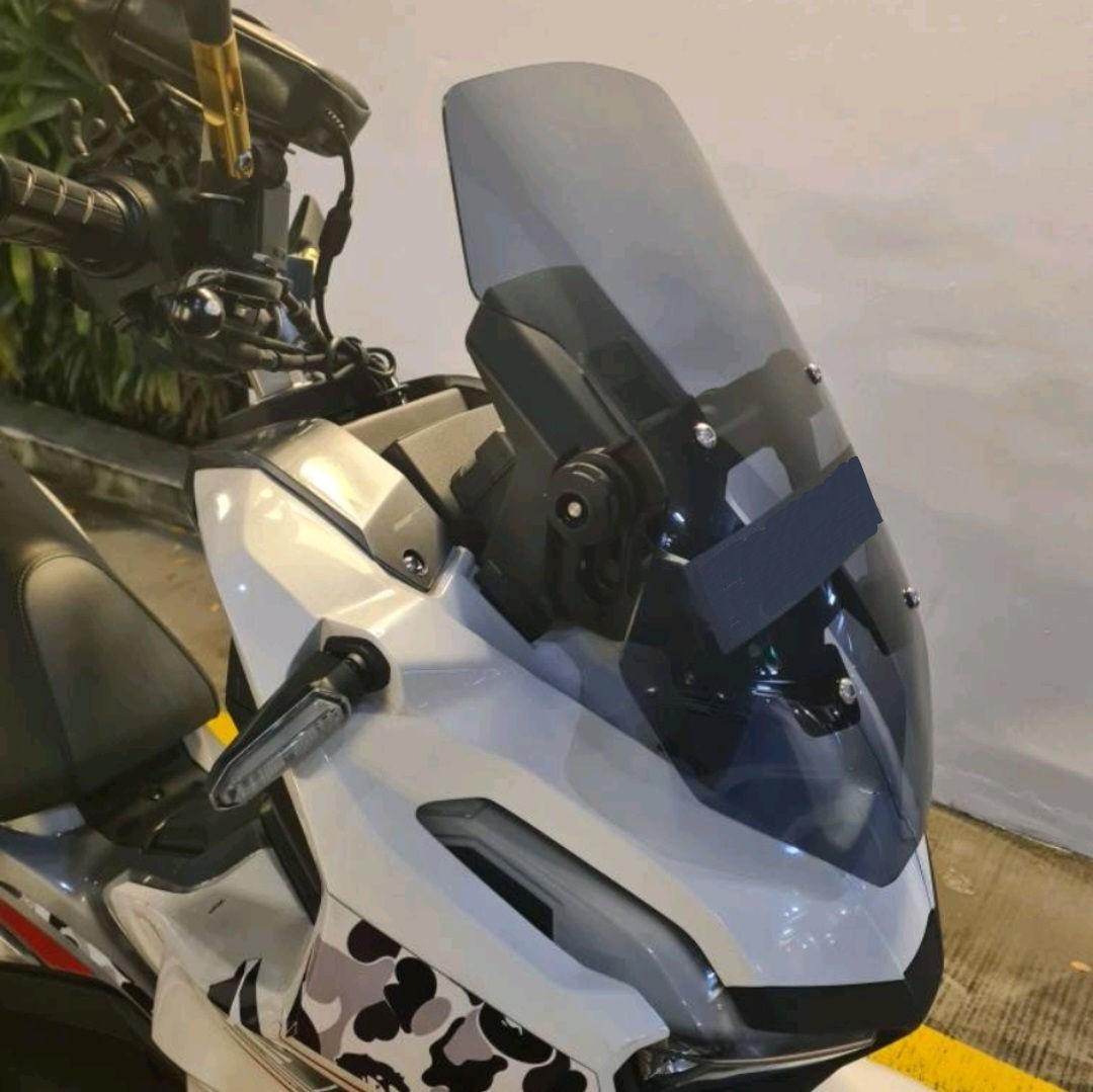 Honda ADV 150 ADV 350 ADV150 XADV Smoke Windshield - Visor Windscreen ...