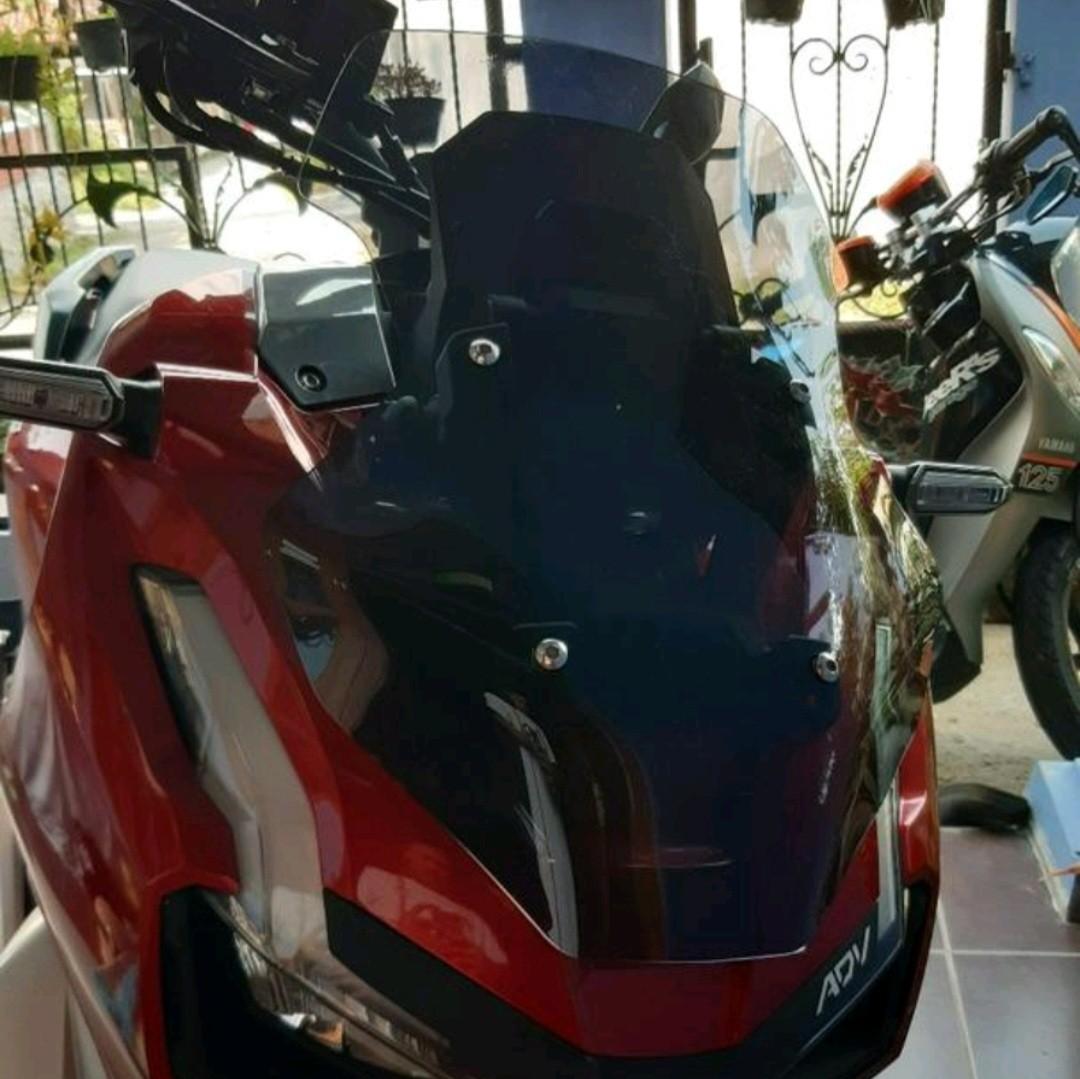 Honda ADV 150 ADV 350 ADV150 XADV Smoke Windshield - Visor Windscreen ...