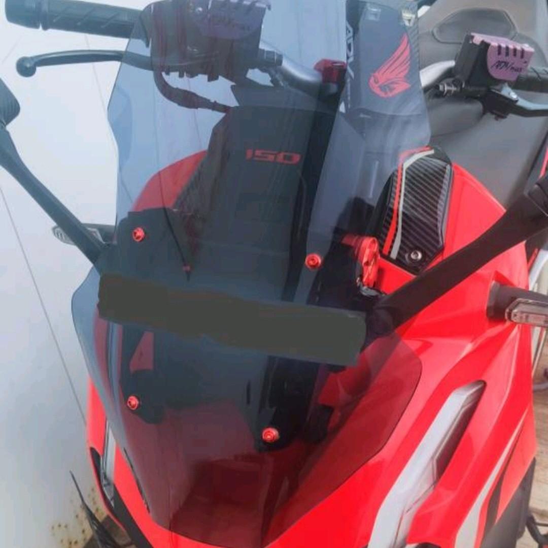 Honda ADV 150 ADV 350 ADV150 XADV Smoke Windshield - Visor Windscreen ...