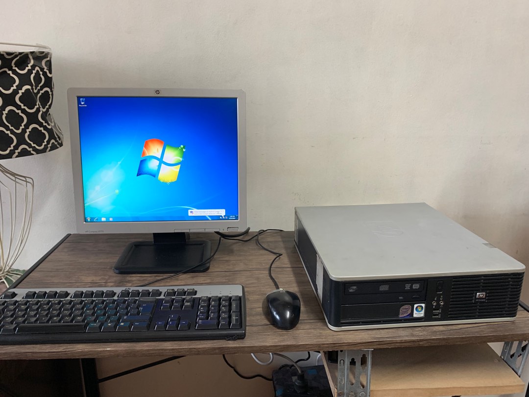 HP Original Computer Desktop Complete Set, Computers & Tech, Desktops ...