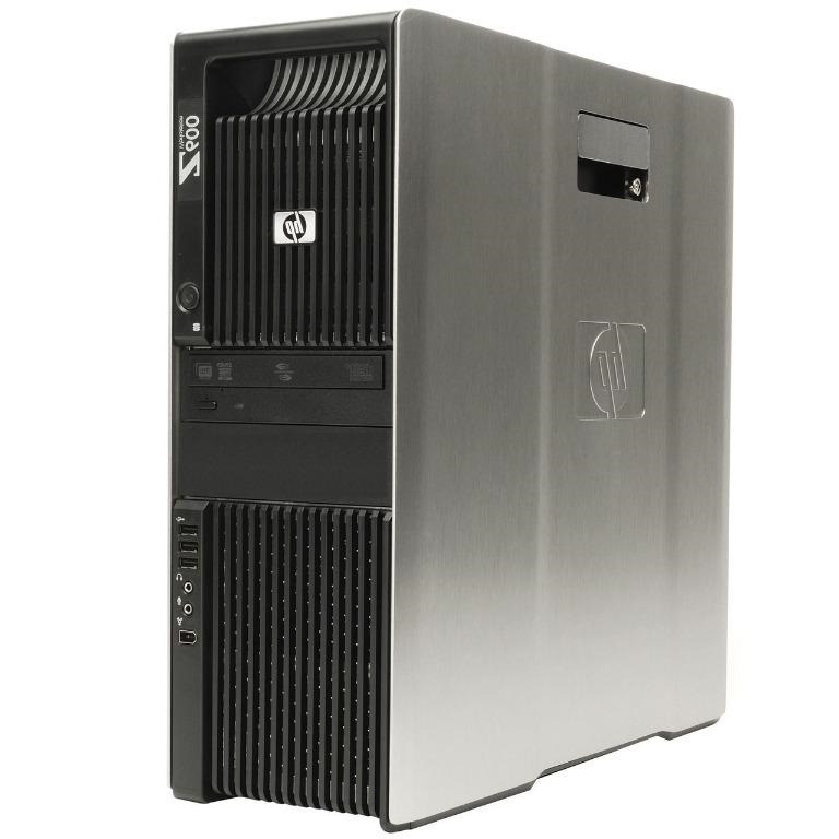 HP Z400 Tower Precision Workstation Intel PC Max Upgrade 6 Core Possible Full ATX PC Case ...