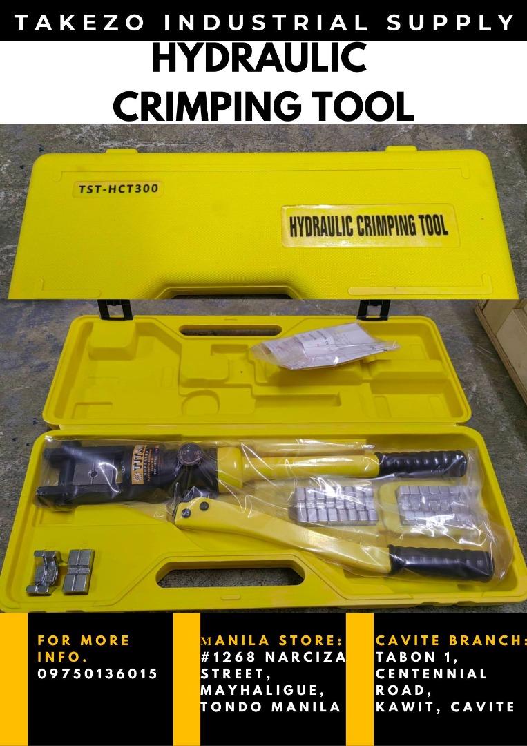 Hydraulic Crimping Tool, Commercial & Industrial, Industrial Equipment on Carousell
