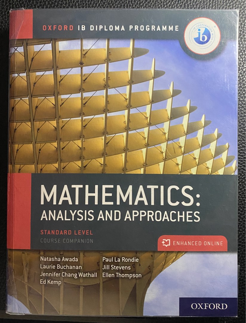 IB Mathematics Analysis and Approaches, 興趣及遊戲, 書本 & 文具, 教科書 - Carousell