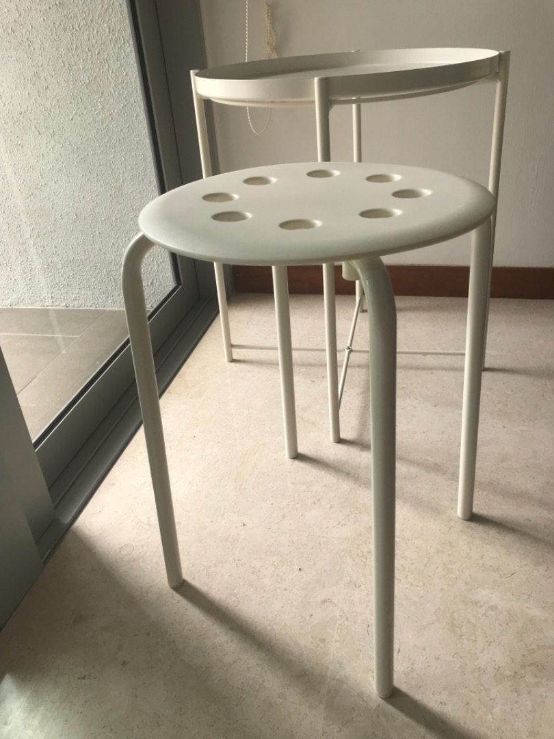 IKEA Stool, Furniture & Home Living, Furniture, Chairs on Carousell