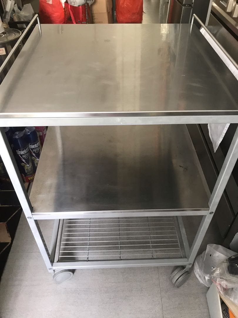 IKEA Udden Kitchen Trolley Table, Furniture & Home Living, Kitchenware ...