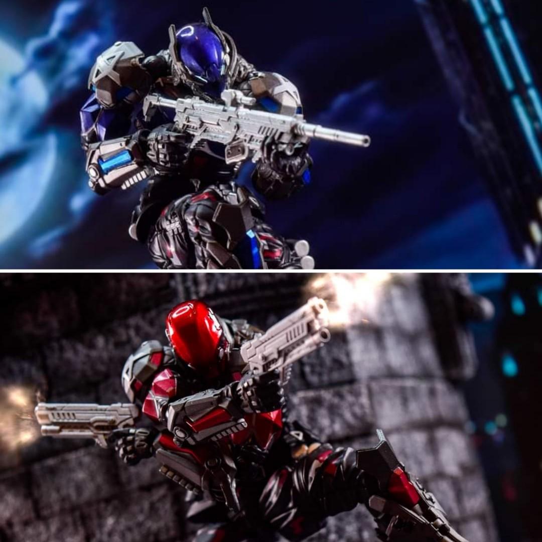 *in stock* Kaiyodo Amazing Yamaguchi Revoltech Arkham Knight and TAKARA ...