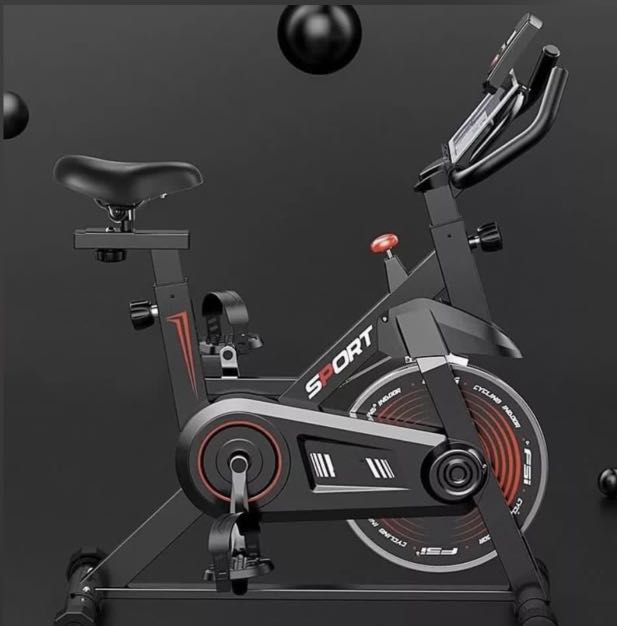 Indoor Spinning Bike, Sports Equipment, Exercise & Fitness, Cardio ...