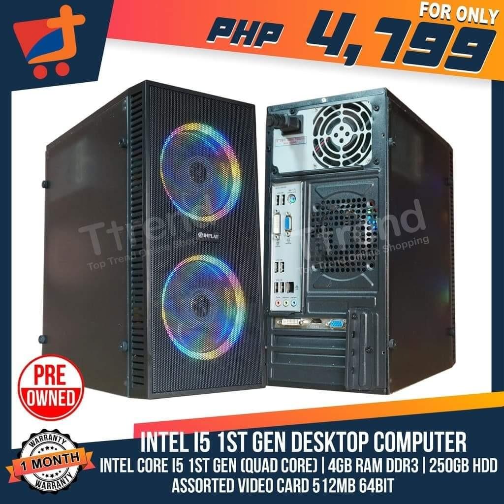 INTEL CORE I5 1ST GEN DESKTOP COMPUTER, Computers & Tech, Desktops on ...