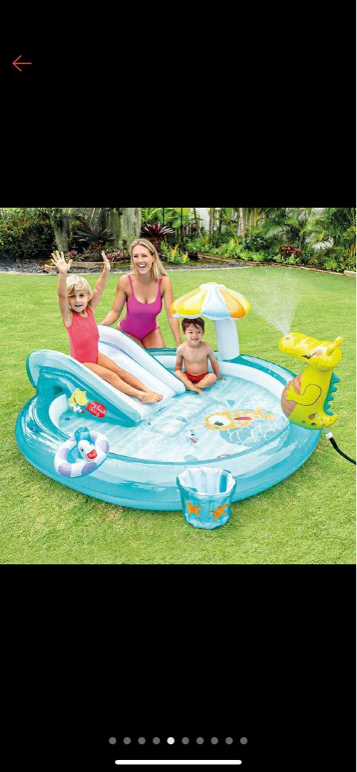 Intex Gator Play Center Pool, Babies & Kids, Infant Playtime on Carousell