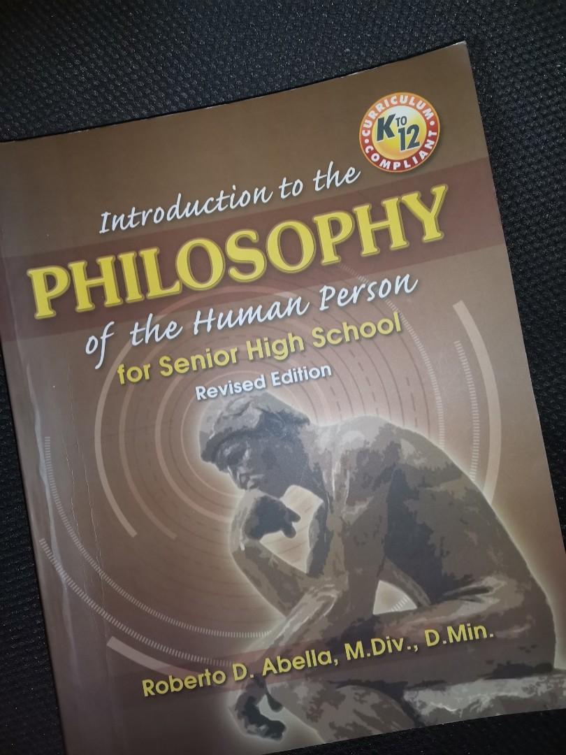 Introduction to the Philosophy of the Human Person for SHS, Hobbies & Toys, Books & Magazines ...
