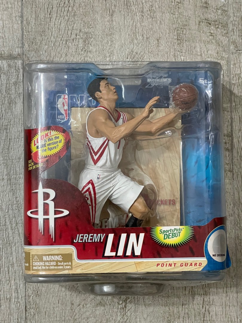 Jeremy Lin(林書豪) #7 Houston Rockets Mcfarlane Figure, 興趣及遊戲, 玩具 & 遊戲類 ...