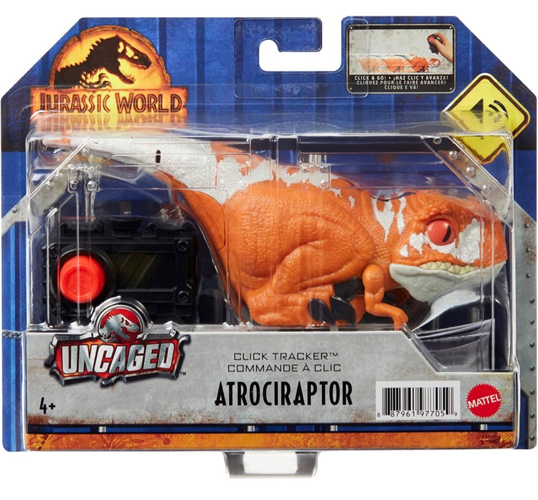 Jurassic World Click Tracker Atrociraptor, Hobbies & Toys, Toys & Games ...