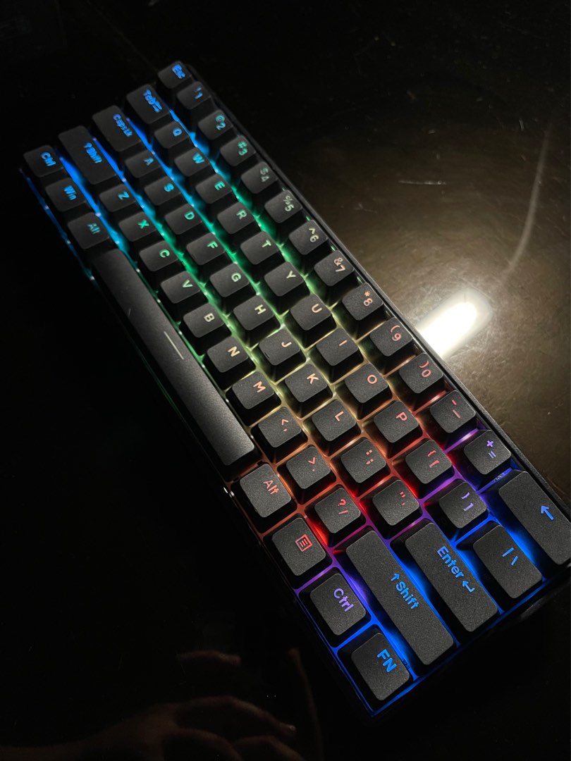 Kemove DK61 Snowfox (bluetooth, blue switches, hot swappable, 60% ...