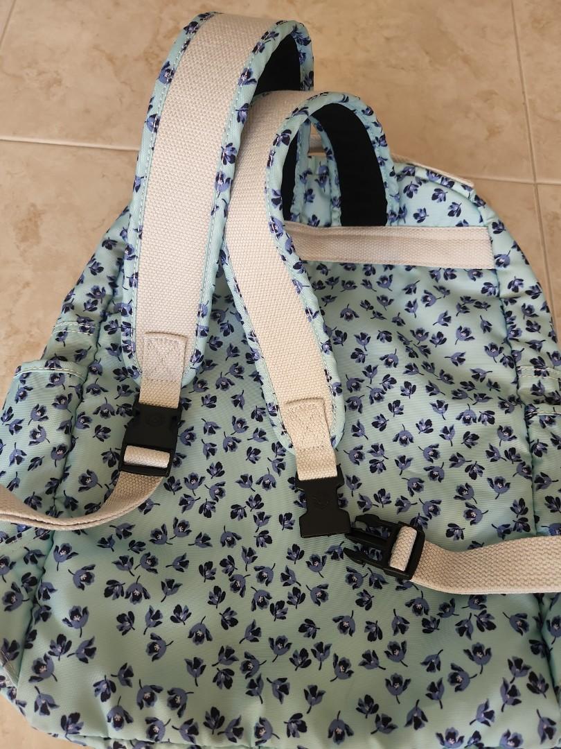 Kipling Baby Bag Light Blue Flora Bag, Women's Fashion, Bags & Wallets ...