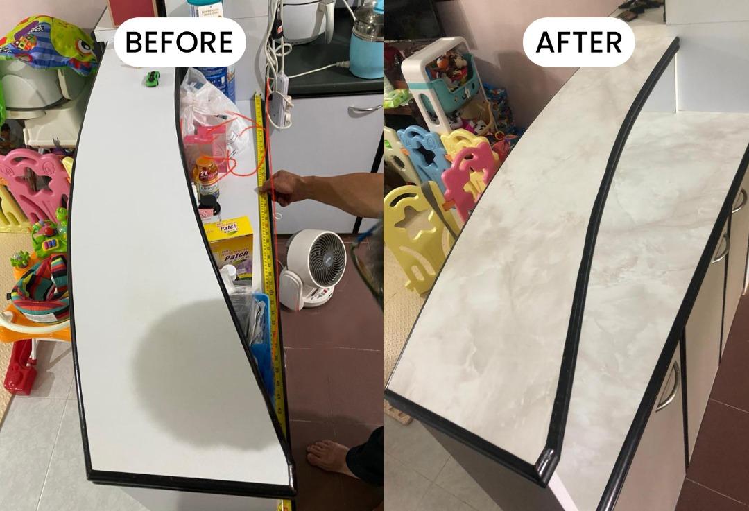 Kitchen Cabinet Laminate / Kitchen set Laminate / INFEEL Sticker ...