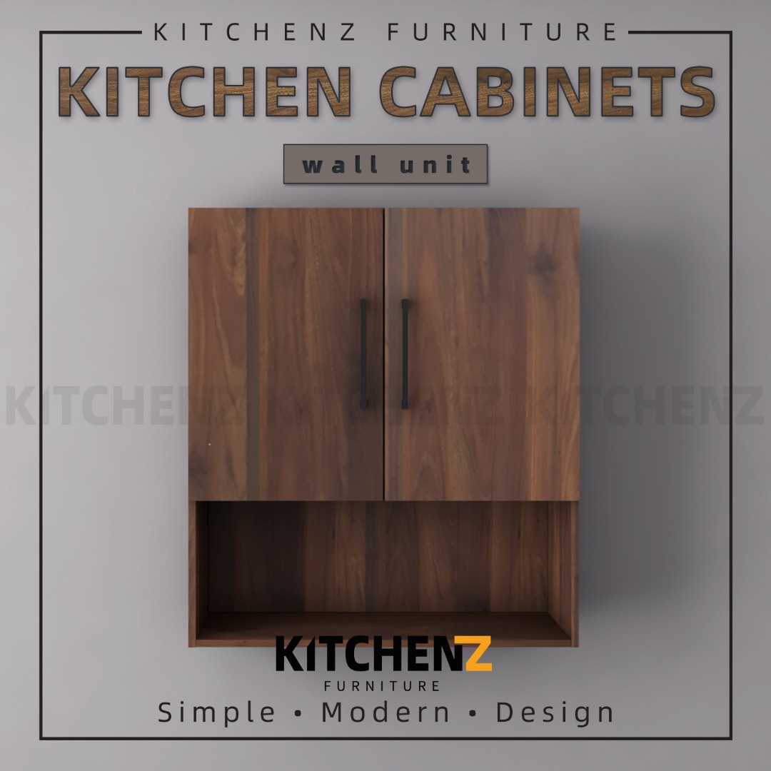 Kitchen Cabinets Wall Unit with open space Kitchen Storage (Self ...
