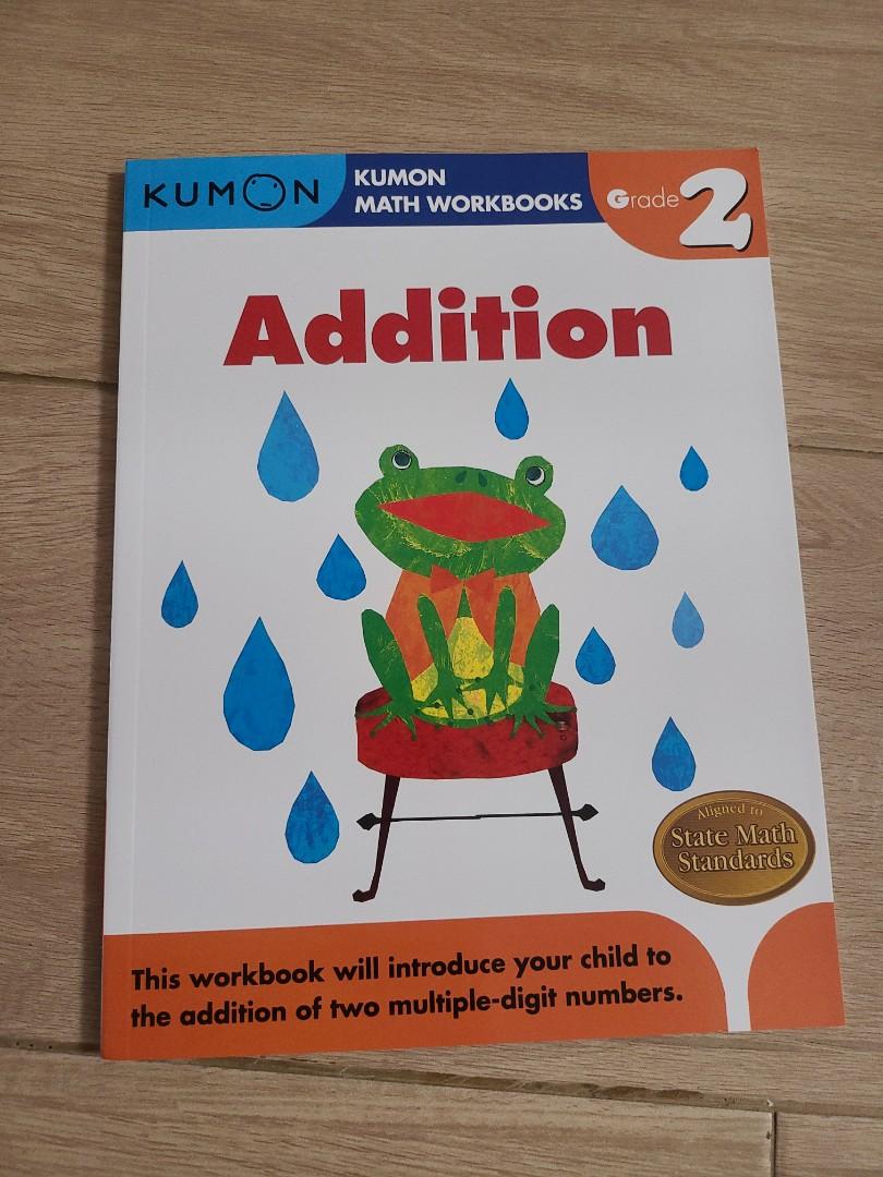 KUMON Maths addition and subtraction grade 2, 興趣及遊戲, 書本 & 文具, 書本及雜誌 ...