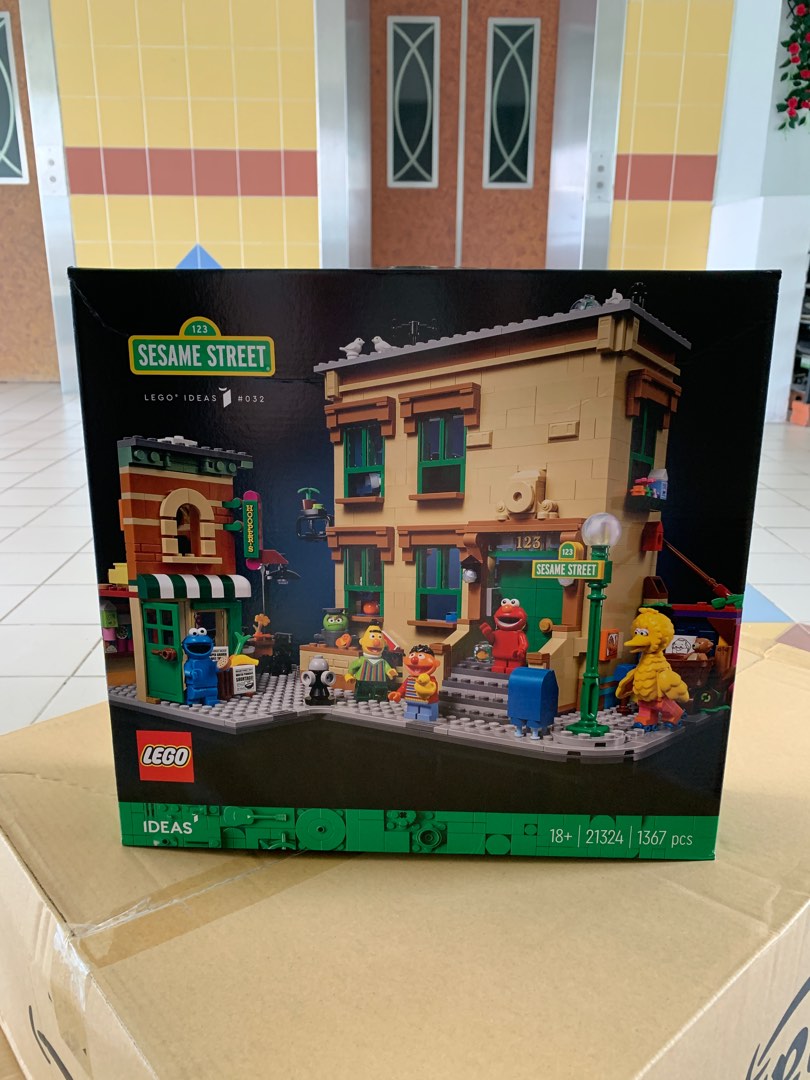 LEGO IDEAS 21324 123 Sesame Street, Hobbies & Toys, Toys & Games on ...