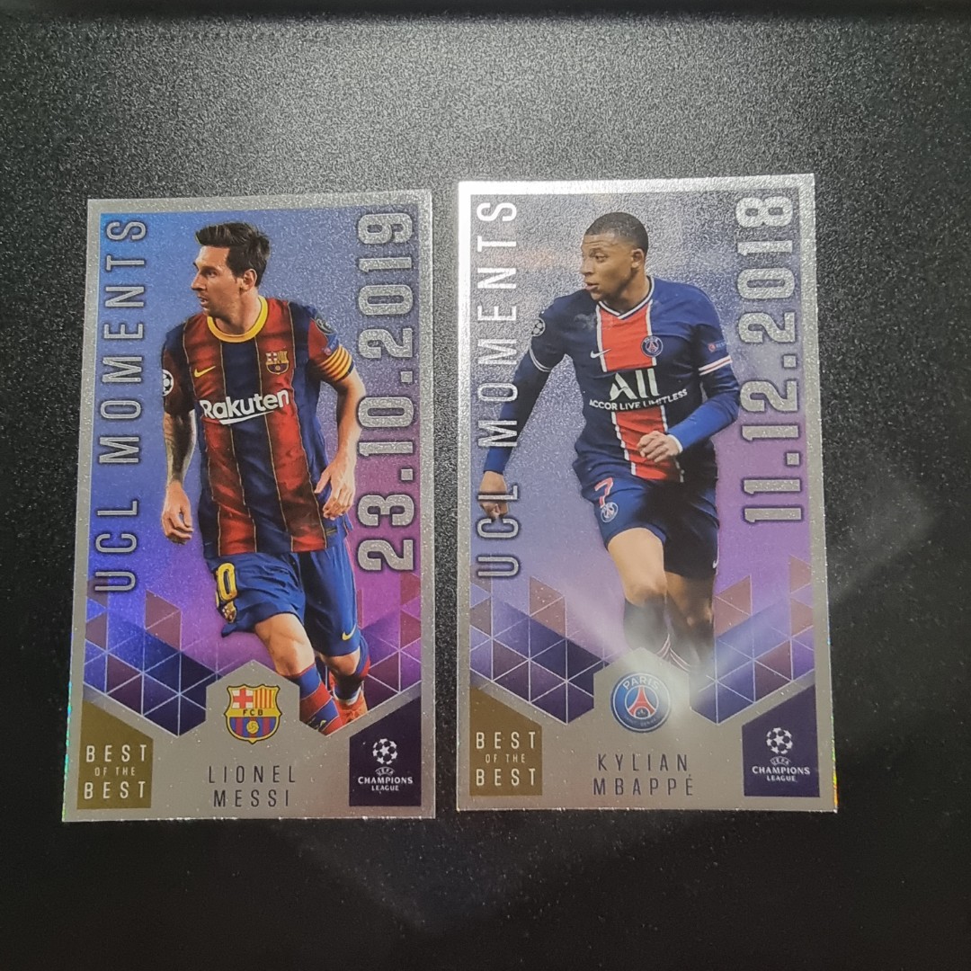 Lionel messi & Kylian Mbappe, Hobbies & Toys, Memorabilia ...
