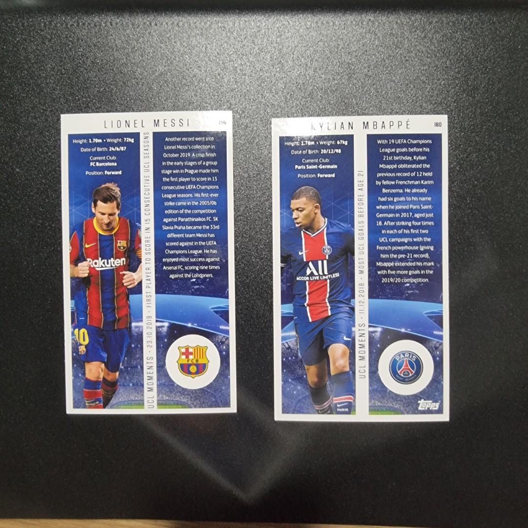 Lionel messi & Kylian Mbappe, Hobbies & Toys, Memorabilia ...