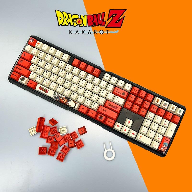 [LOCAL READY] Dragonball Z Keycap Son Goku Cherry profile PBT dye sub ...