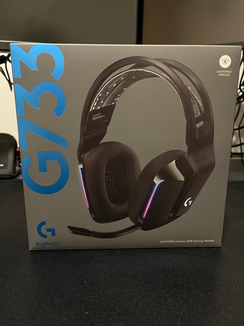 Brand NEW_ Logitech G733 wireless gaming headset, Audio, Headphones ...