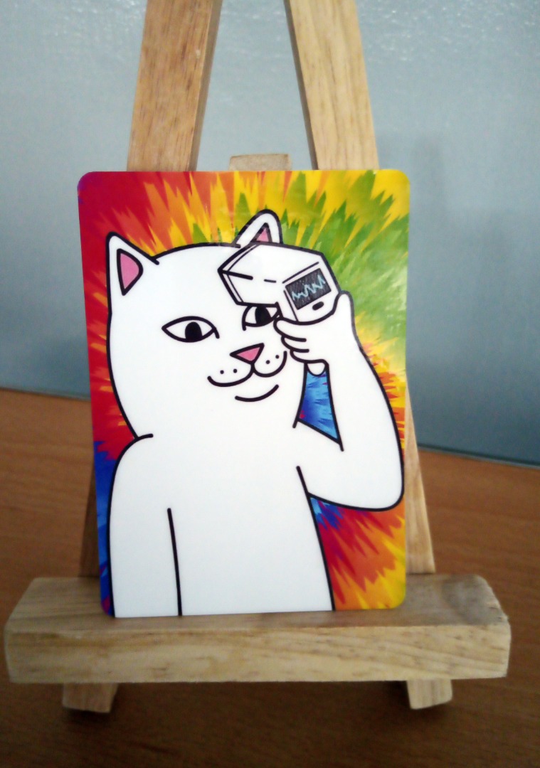 Lord Nermal Temp Check Funny Art Card (Custom), Hobbies & Toys, Toys ...