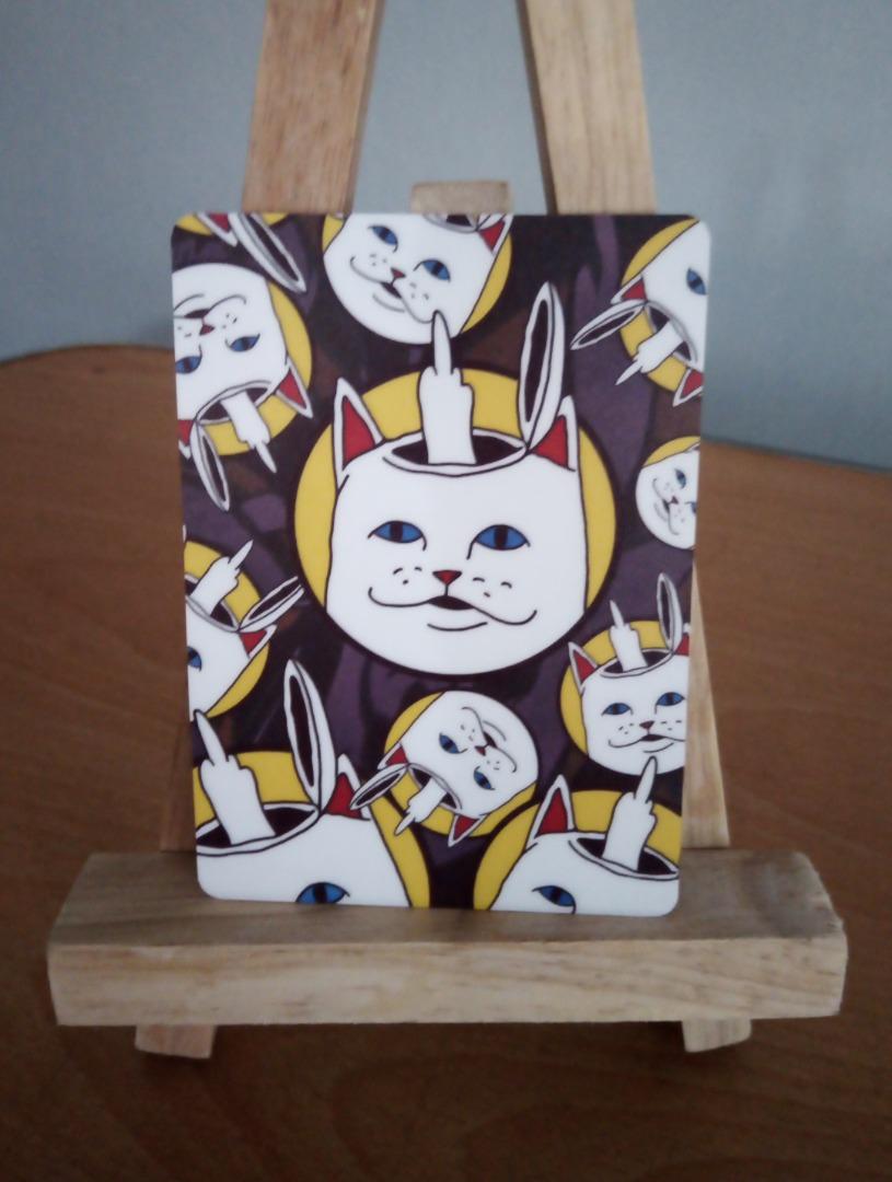 Lord Nermal Temp Check Funny Art Card (Custom), Hobbies & Toys, Toys ...