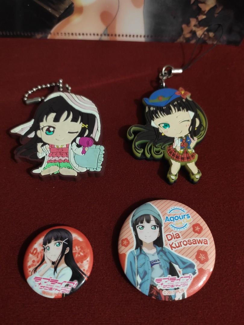Lovelive Dia Kurosawa merch combo, Hobbies & Toys, Collectibles ...