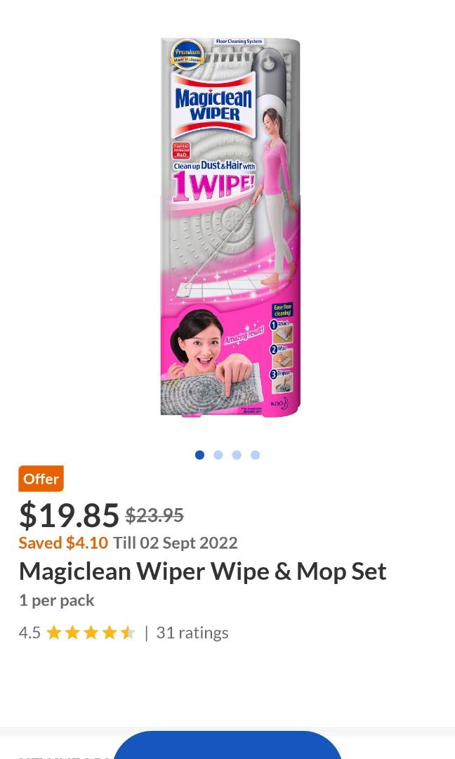 Magiclean wiper brand new broom/wall/mop/sweap clean, Furniture & Home ...