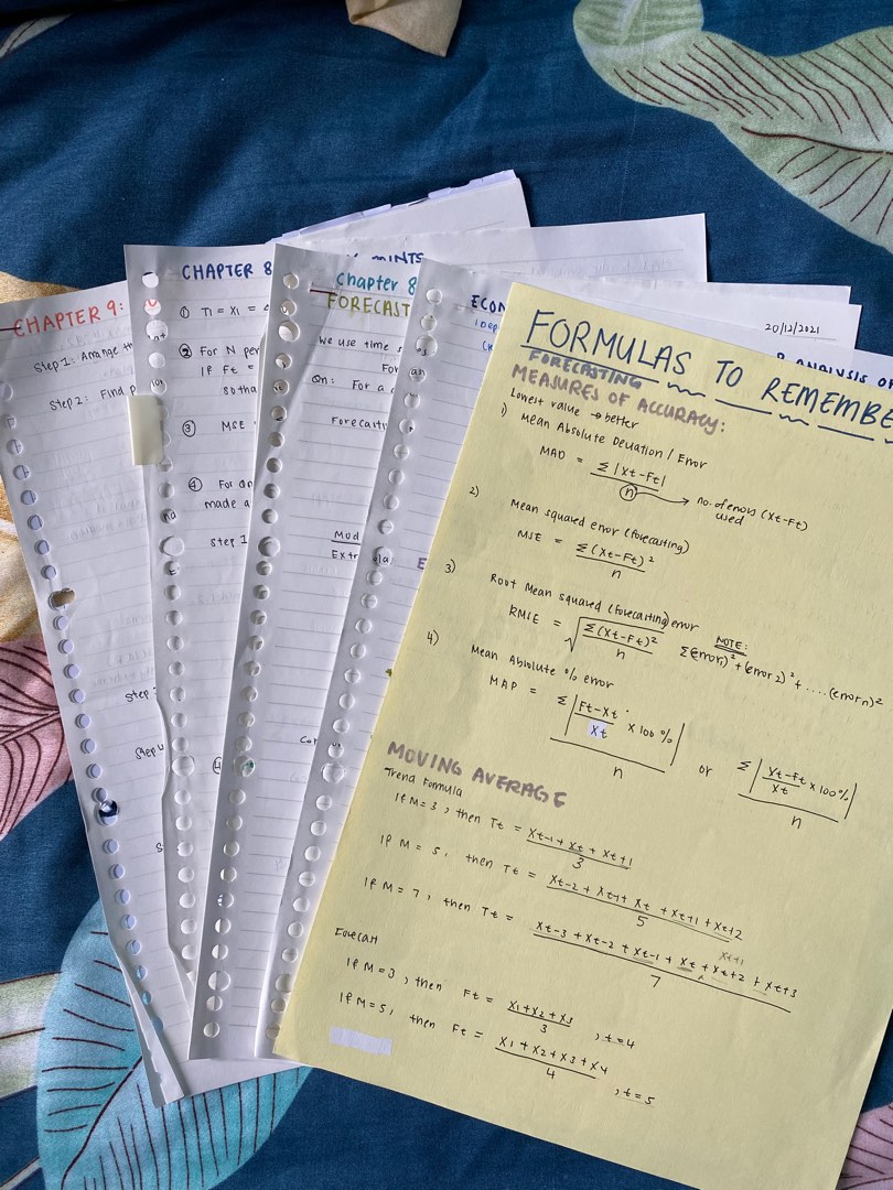 MANAGEMENT MATHEMATICS MT2076 First Class Honours notes, Hobbies & Toys ...