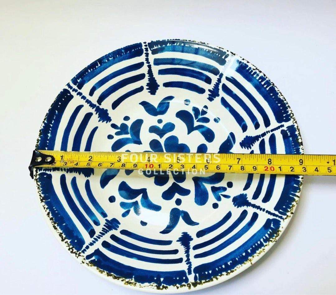 Mandala Pasta Plate Melamine, Furniture & Home Living, Kitchenware ...