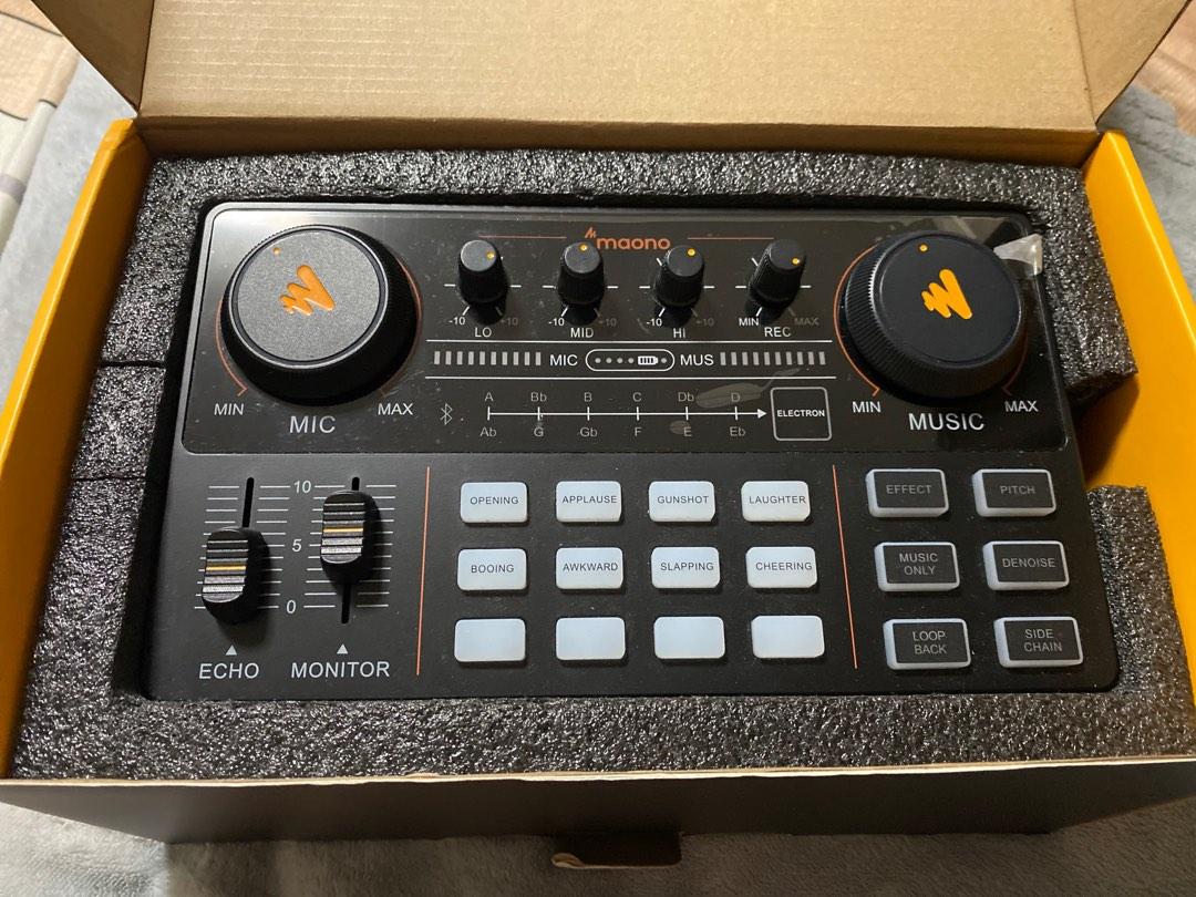 Maono Caster Lite Soundcard : AU - AM200, Hobbies & Toys, Music & Media ...