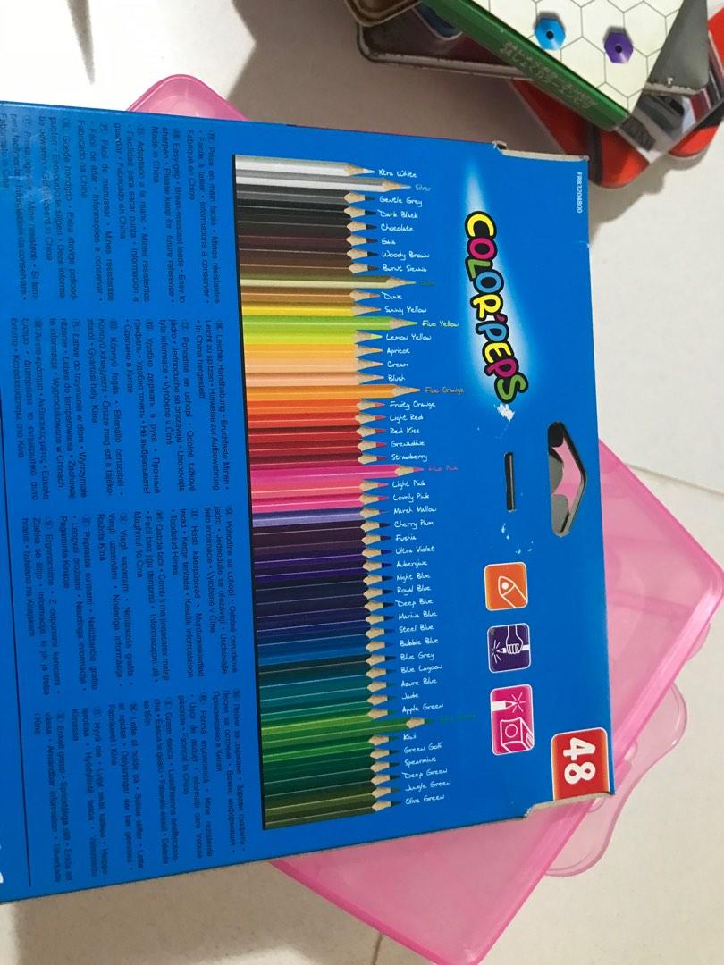 Maped Colorpeps Colored Pencils 48 Hobbies And Toys Stationary And Craft Craft Supplies And Tools