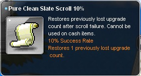 MapleSEA Aquila Scrolls / Clean Slate Scroll CSS / Epic Potential ...