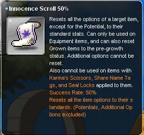 MapleSEA Aquila Scrolls / Clean Slate Scroll CSS / Epic Potential ...