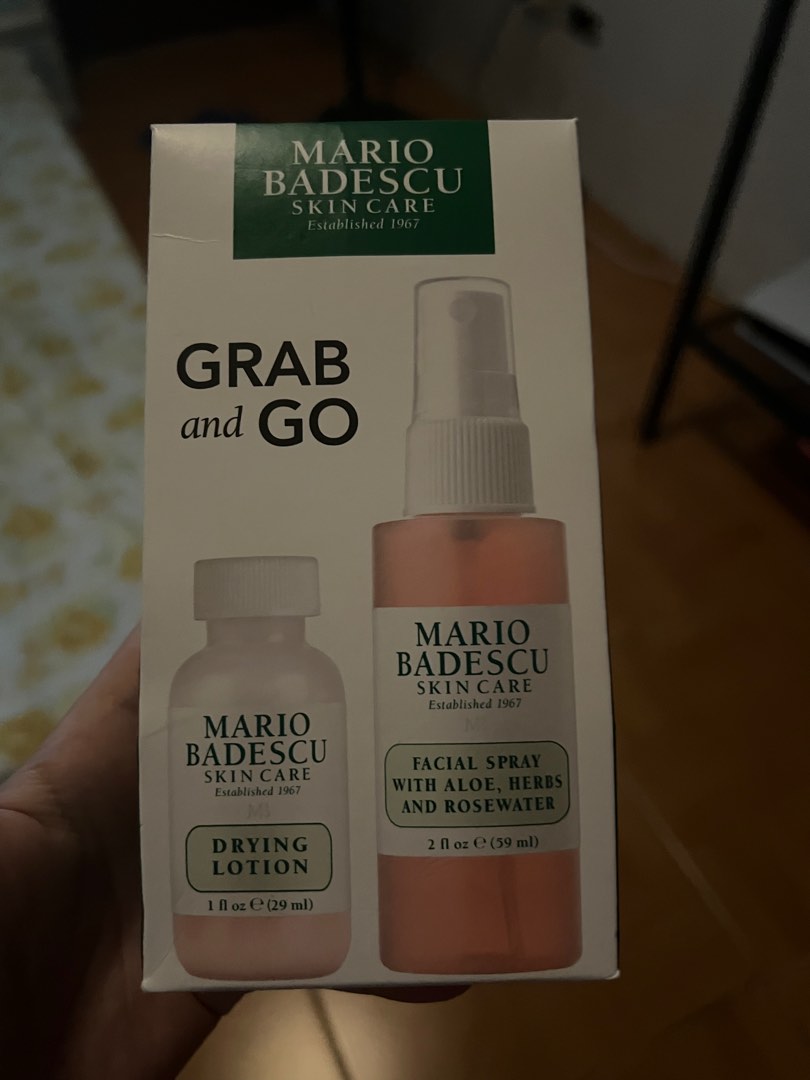 Mario Badescu Drying lotion and facial spray, Beauty & Personal Care ...