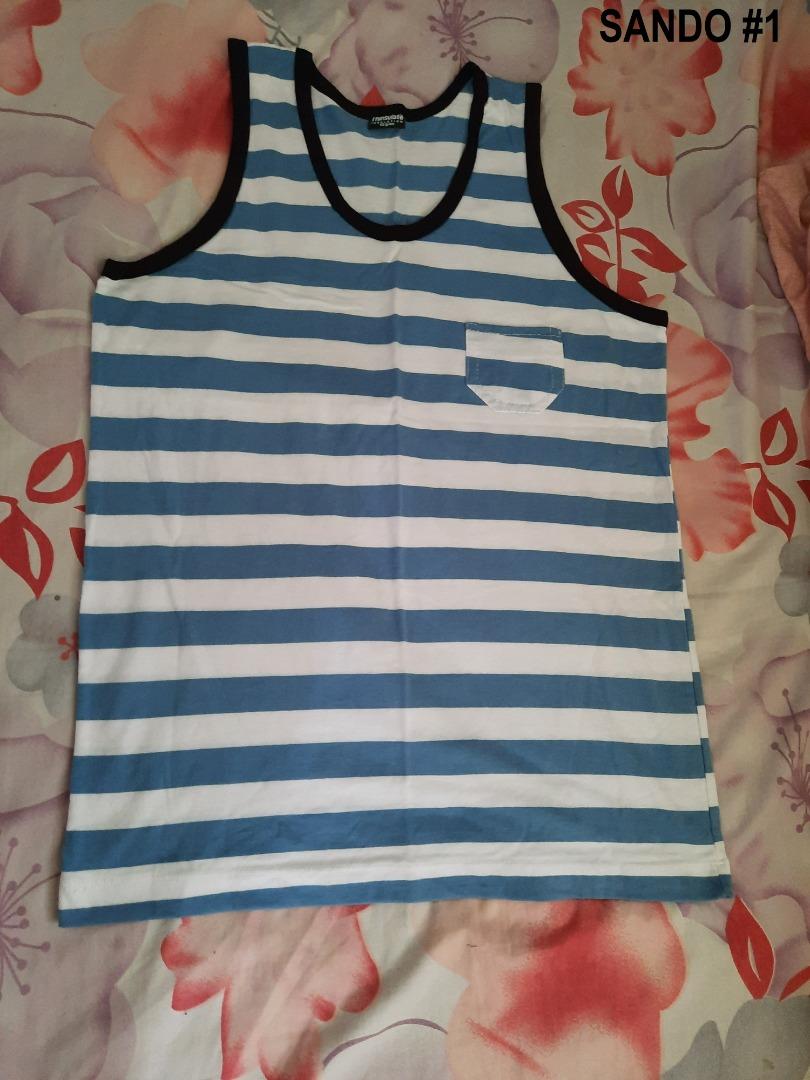 Men's Sando, Men's Fashion, Tops & Sets, Tshirts & Polo Shirts on Carousell