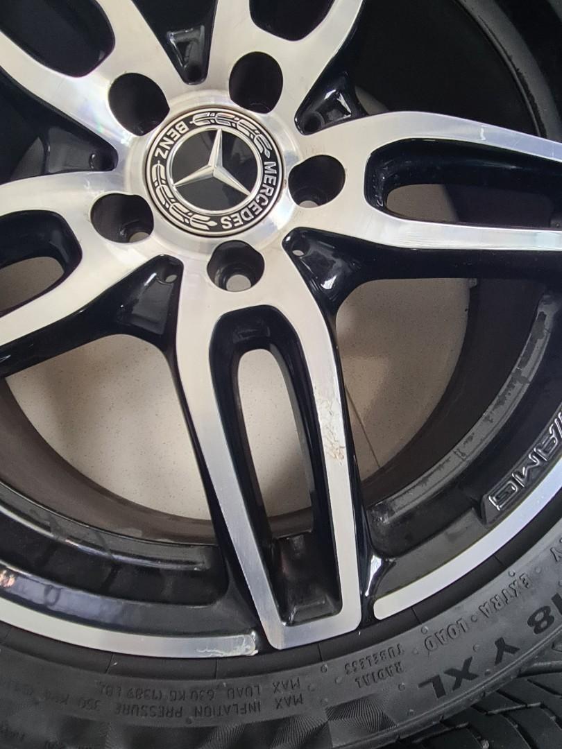 Mercedes AMG original rims and tyres, Car Accessories, Tyres & Rims on ...