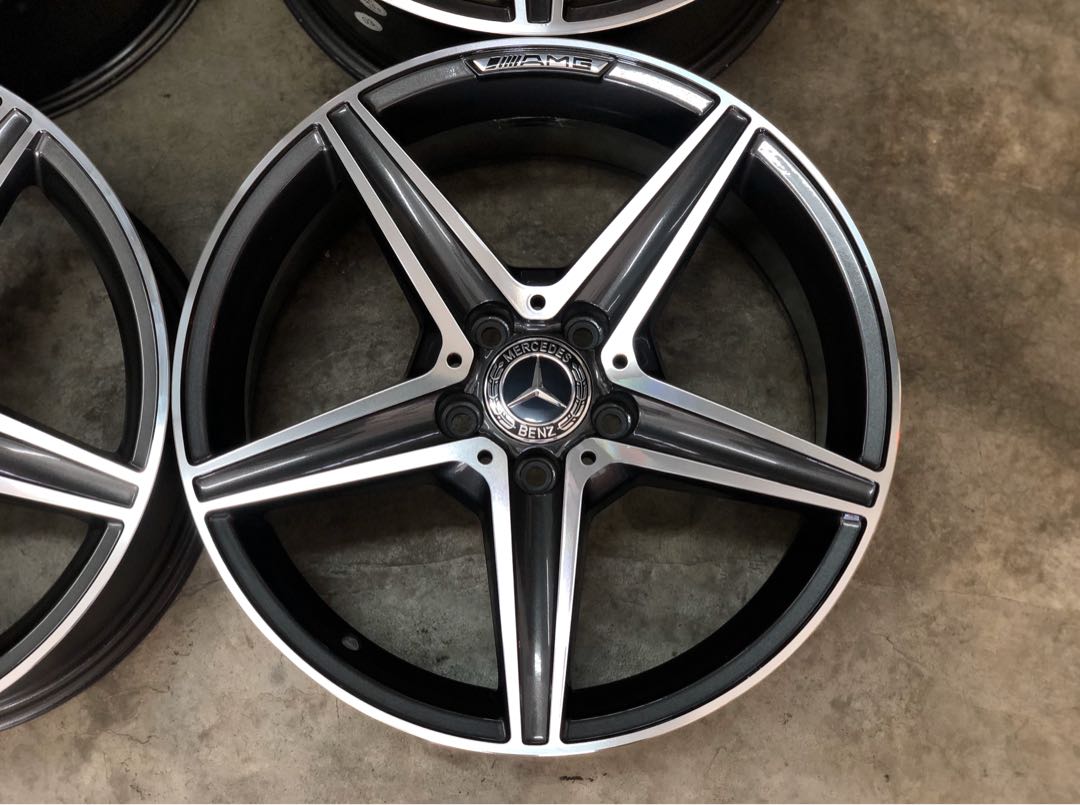 MERCEDES BENZ AMG 18 rim w117 w176 w204 w205 w212 w213 a250 cla250 c180 ...