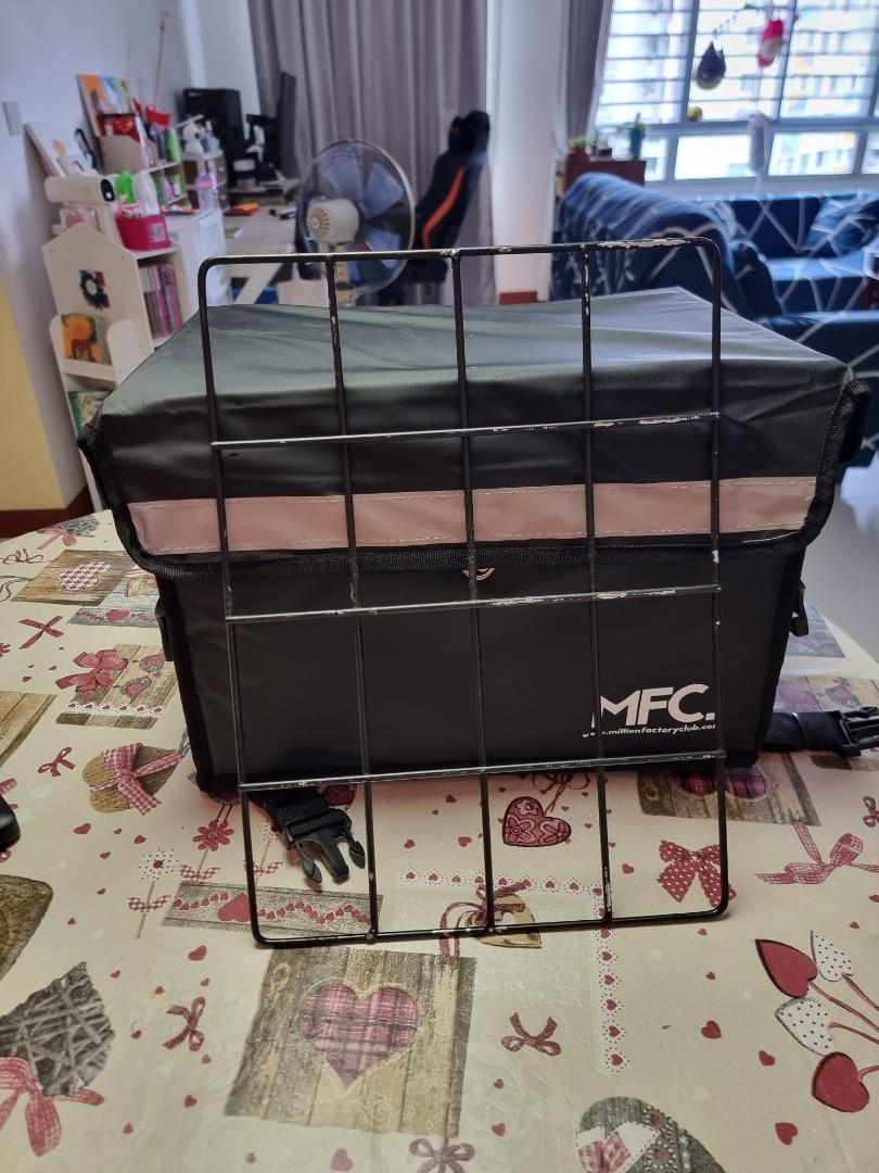 MFC 32L MAGNETO V3 Series Magnetic and Zip with Lock Ring Sling Food Delivery Thermal Bag and ...