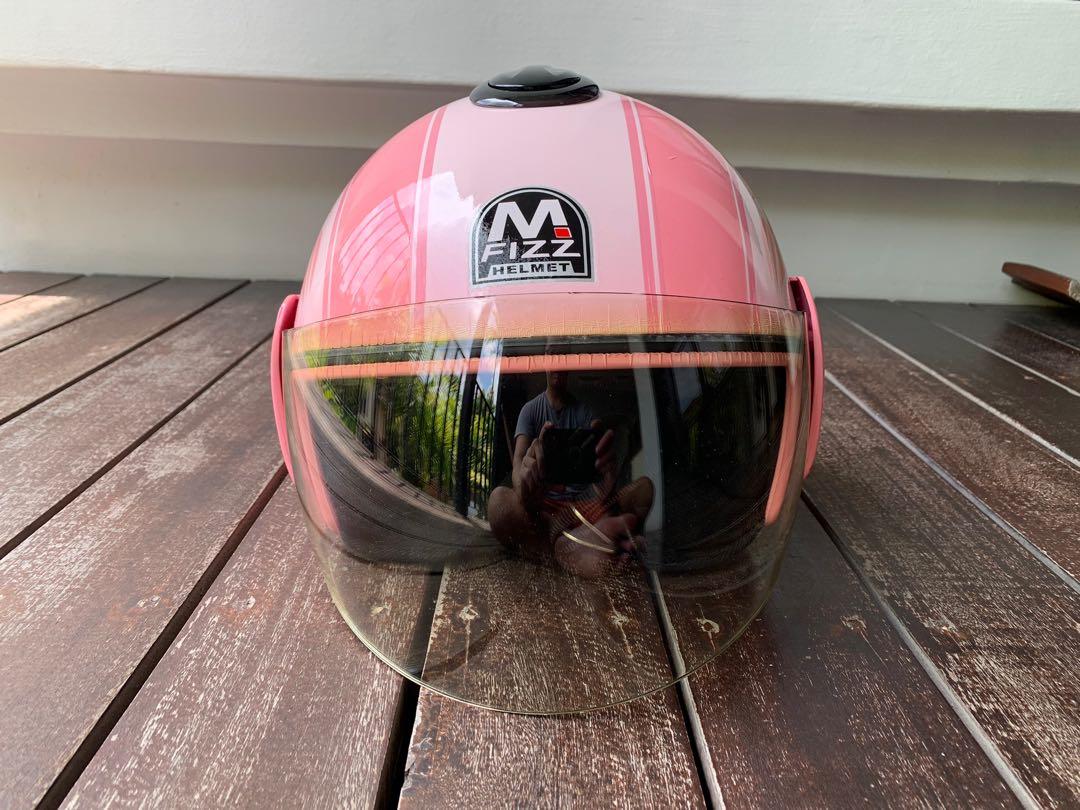 M-Fizz Open Face Helmet, Motorcycles, Motorcycle Apparel on Carousell