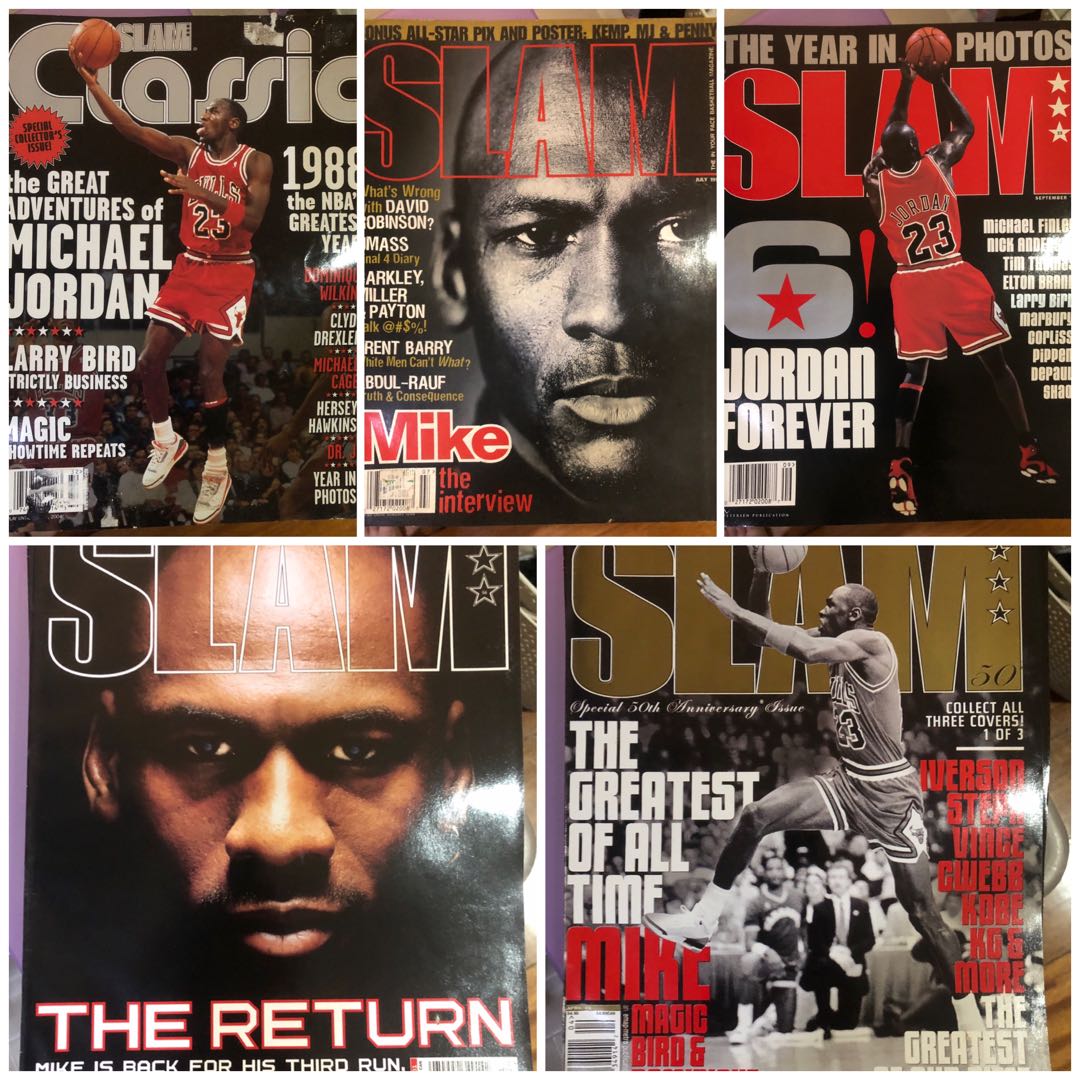 Michael Jordan SLAM Magazines, Hobbies & Toys, Books & Magazines ...