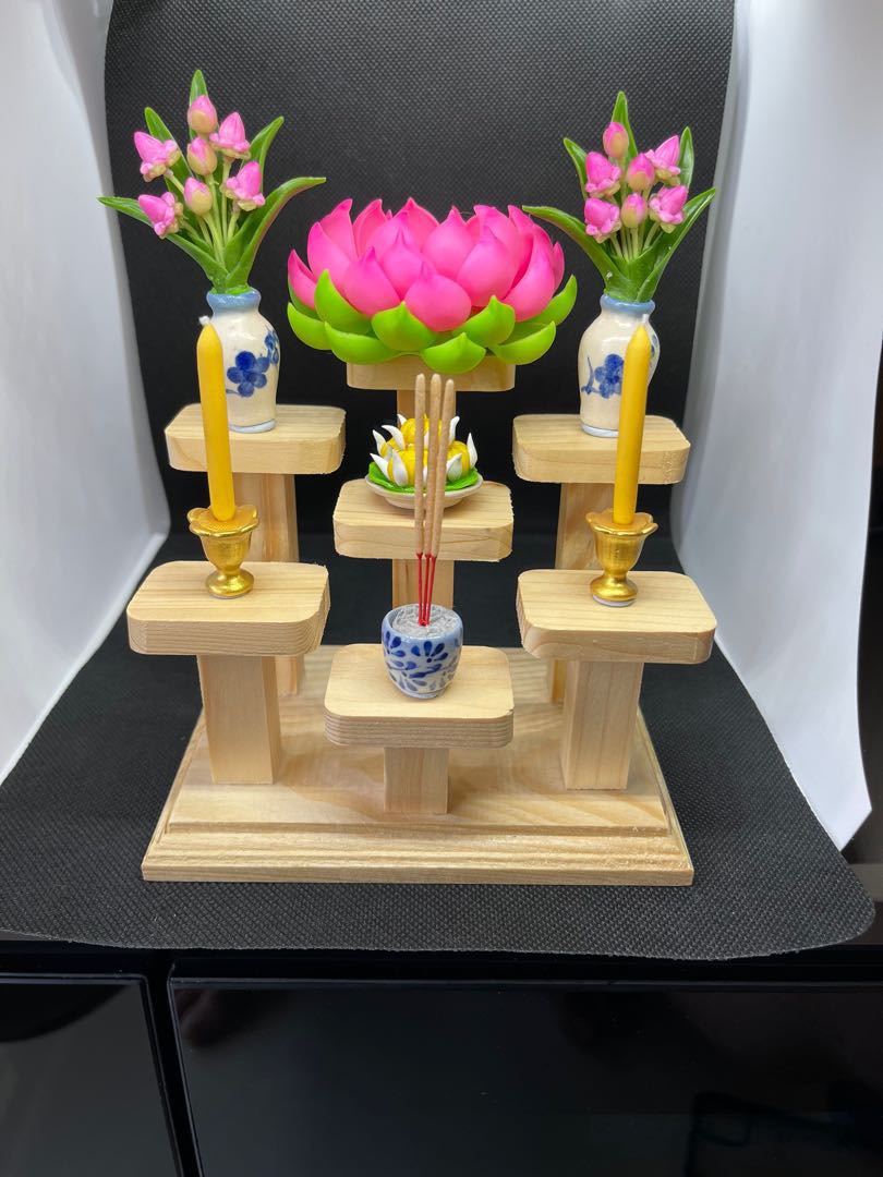 Mini praying altar, Hobbies & Toys, Memorabilia & Collectibles, Vintage ...