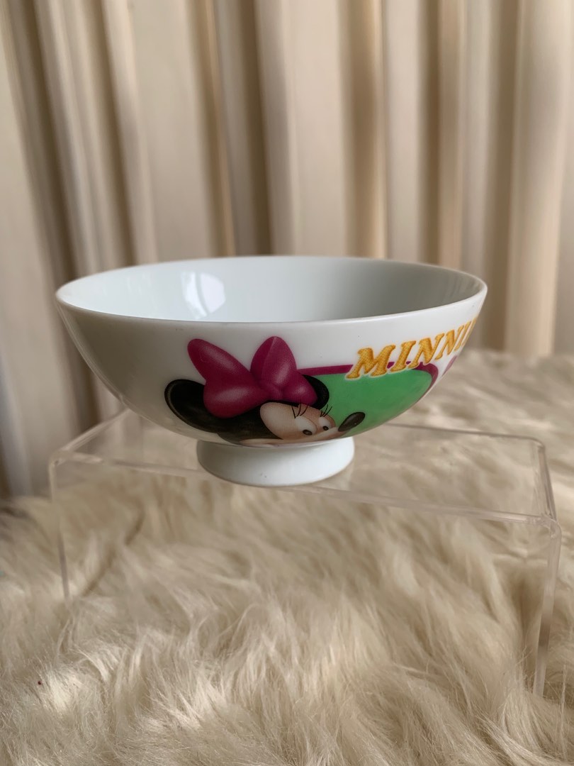 Minnie Mouse rice bowl by Sango, Furniture & Home Living, Kitchenware ...