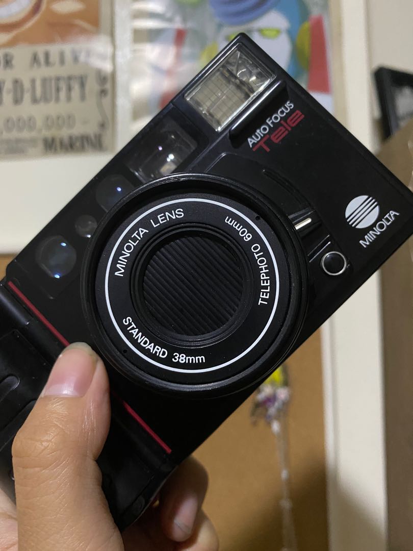 Minolta AF Tele, Photography, Cameras on Carousell