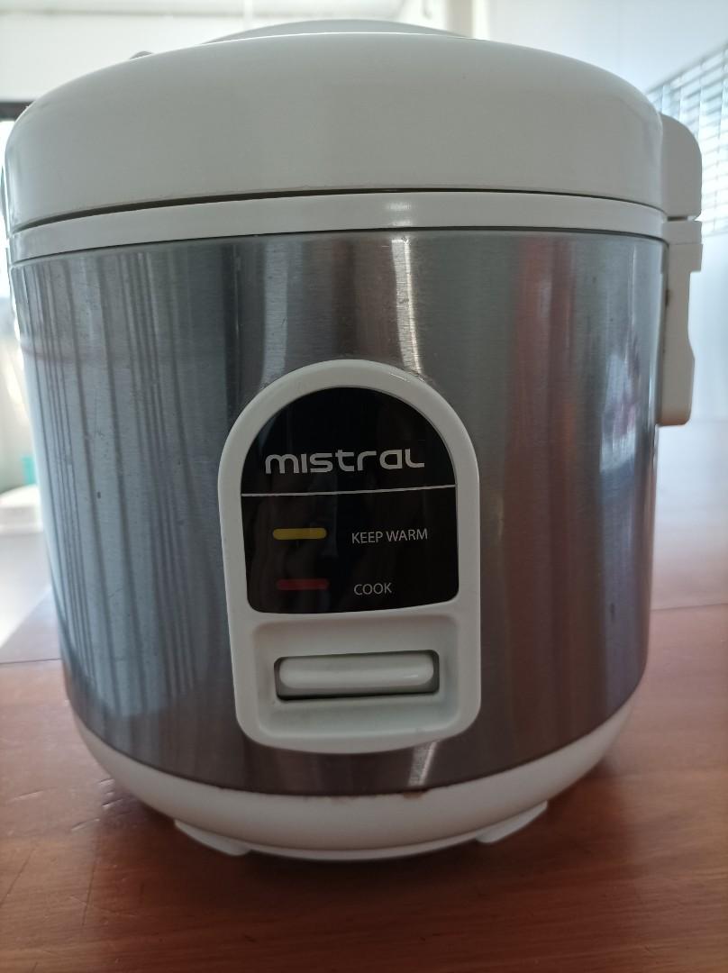 Mistral 1.0l rice cooker, TV & Home Appliances, Kitchen Appliances ...