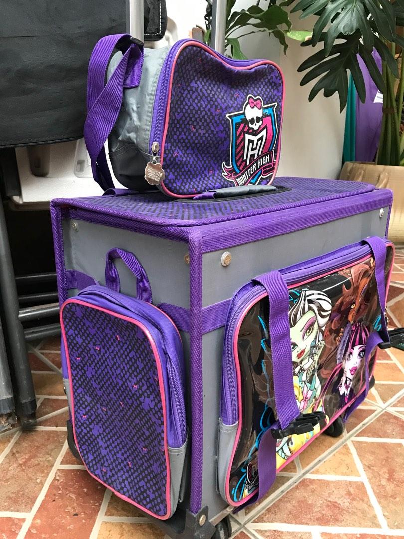 Monster High School Trolley Bag, Babies & Kids, Babies & Kids Fashion ...